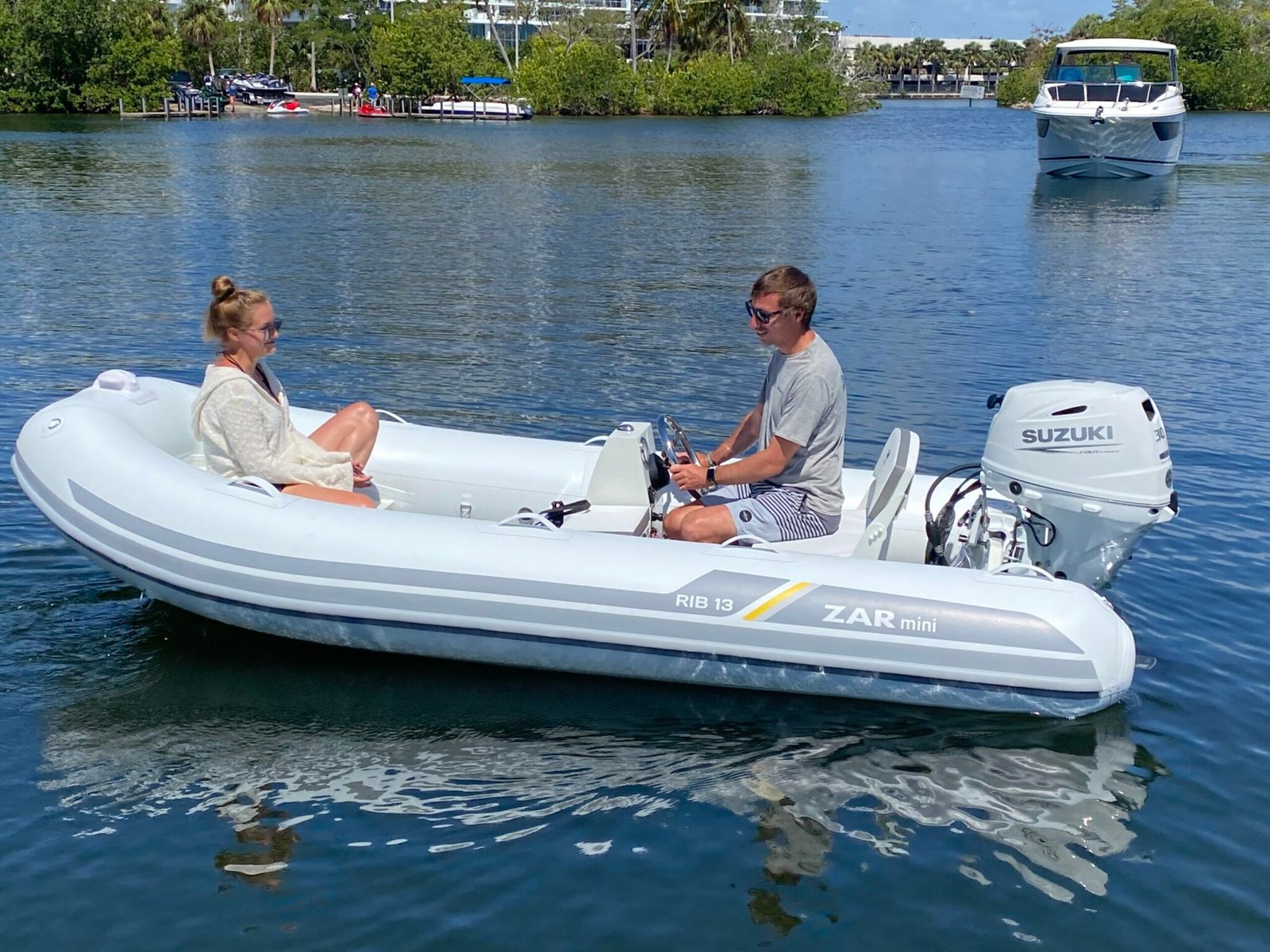 Zar Mini RIB 13 HDL – PB&T Rigid Inflatables Boat Dealer